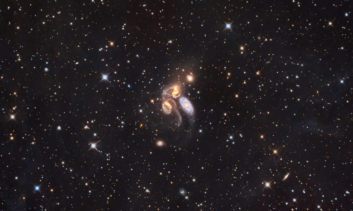 Hickson 92 – Stephan’s Quintet: A Cosmic Ballet of Interacting Galaxies ...